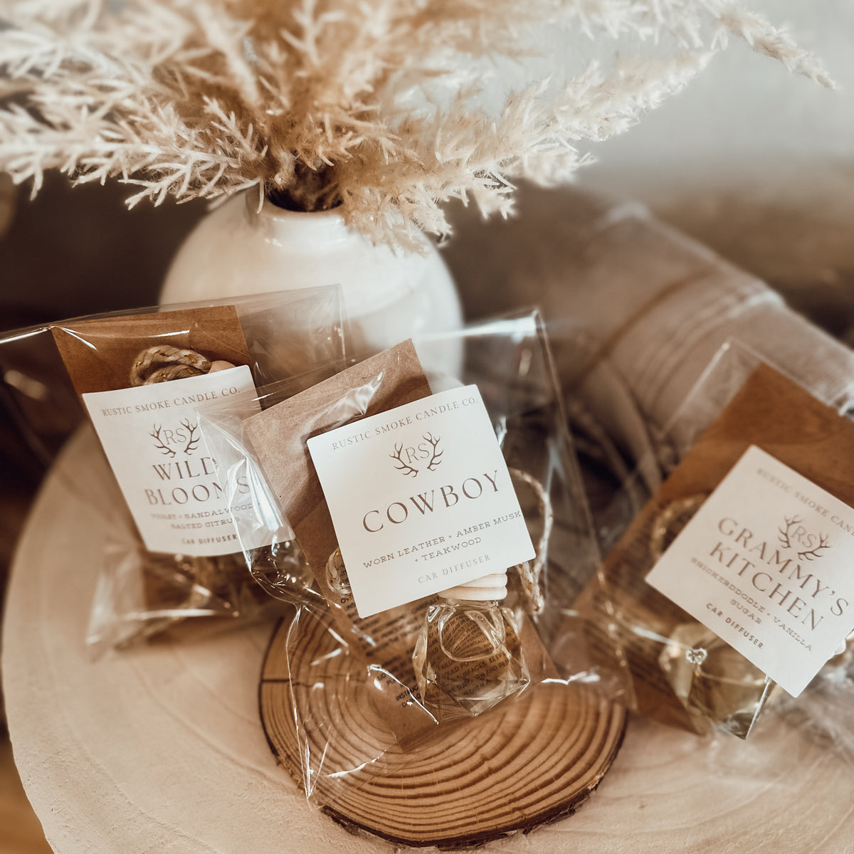 Hanging Car Diffusers – Rustic Smoke Candle Co.